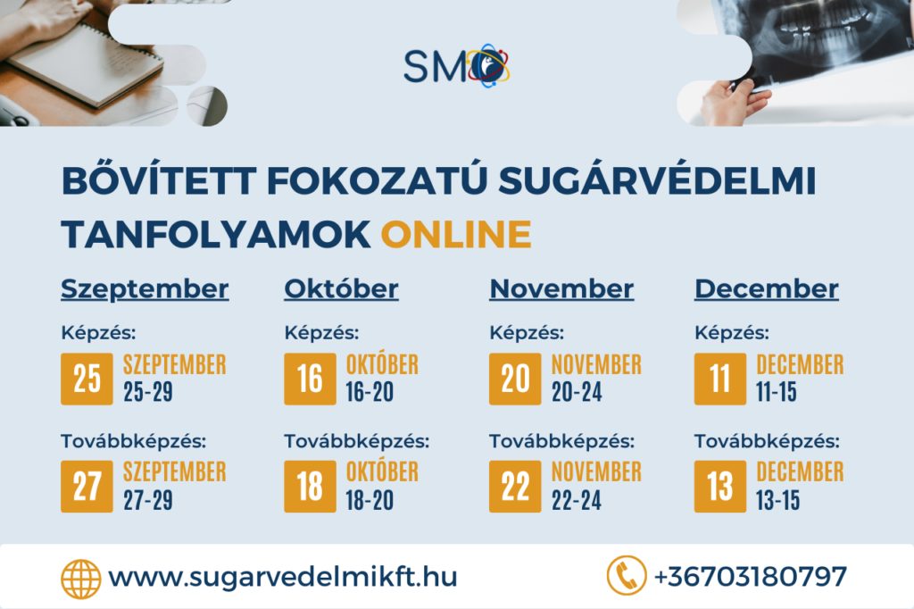 Bővített sugárvédelmi képzés – Sugárvédelmi Kft.